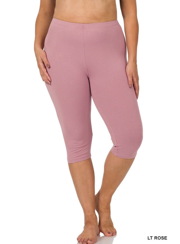 Cotton Spandex Capris