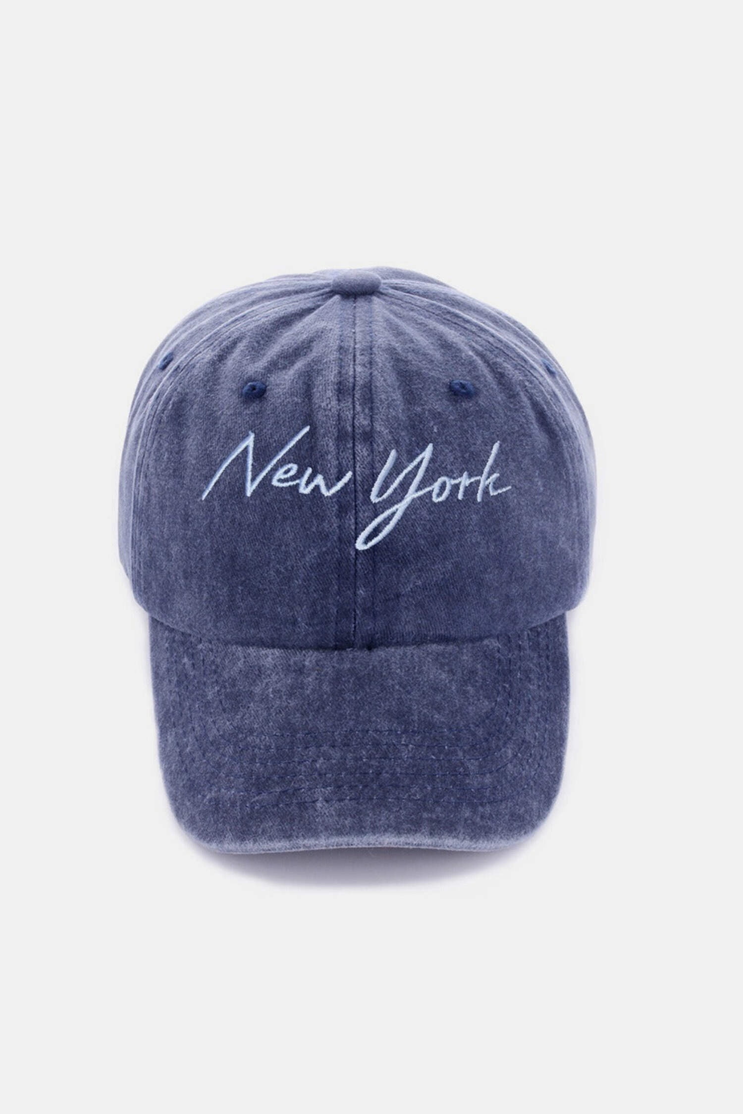 Zenana Washed Embroidered City Baseball Cap - Walmart.com