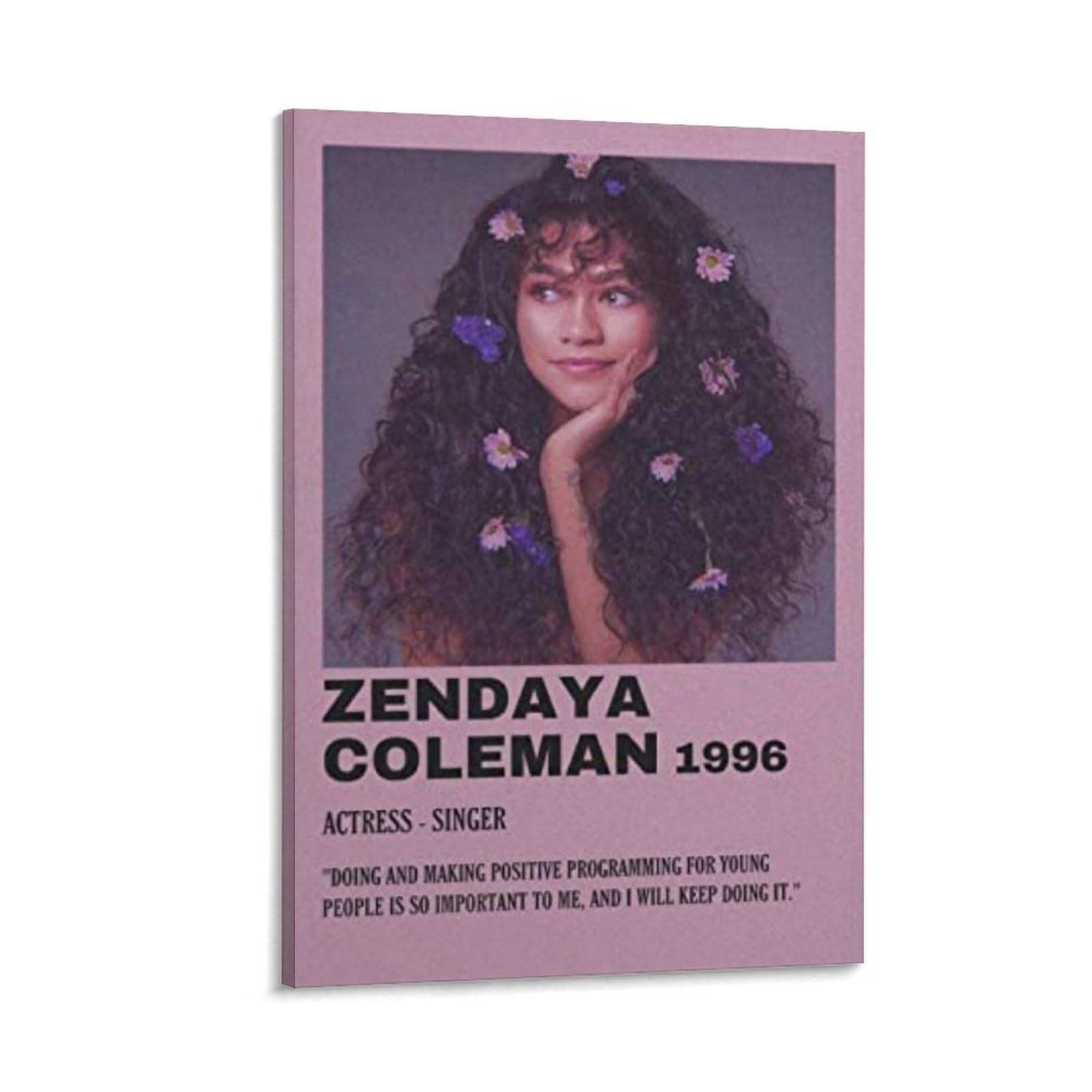 Zendaya Coleman 1996 Zendaya Canvas Poster Wall Art Decor Print Picture ...