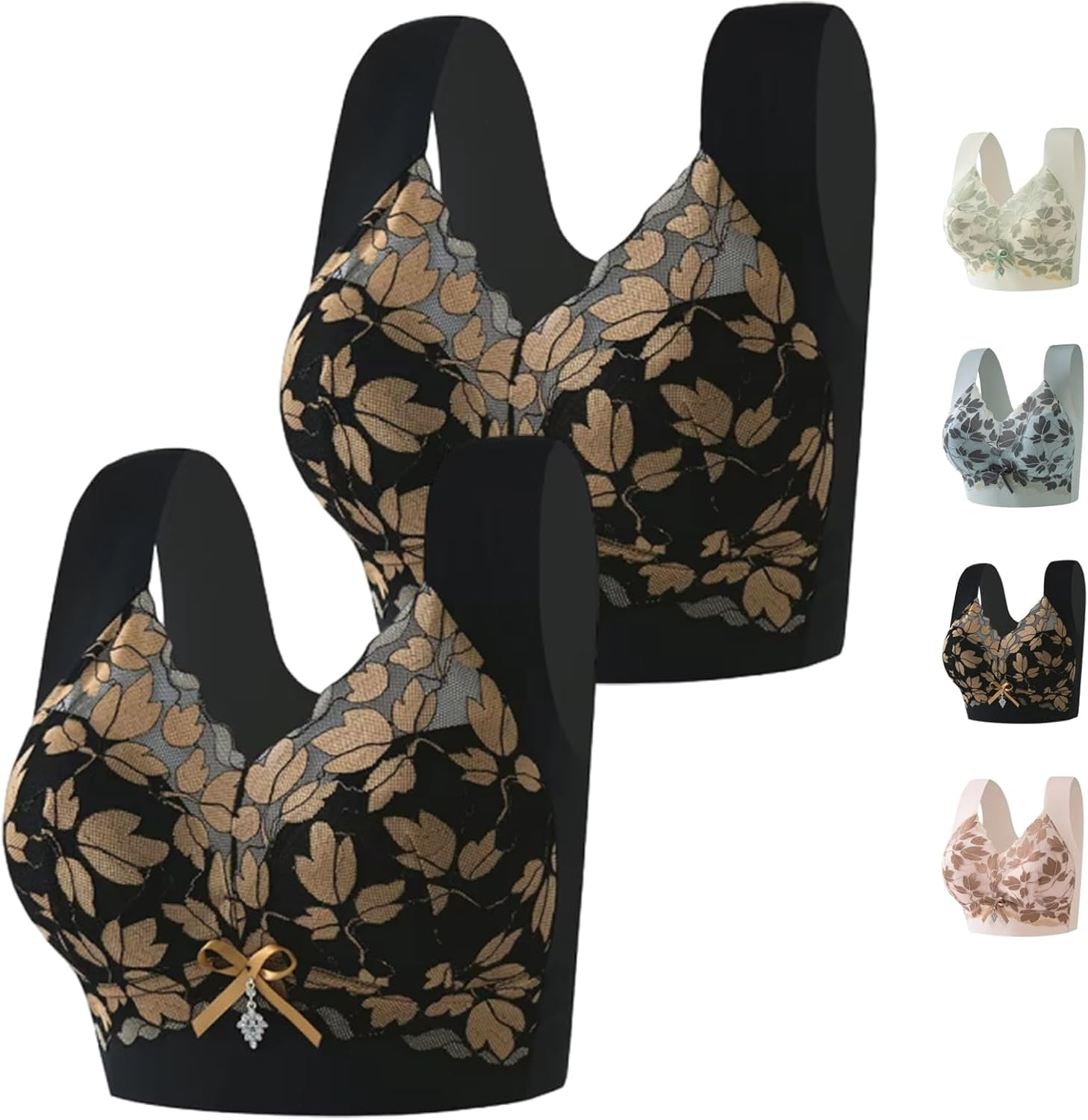 Zendiosa Bra, Senobra - Versatile Comfy Lift & Flex Wireless Bra, Lace ...