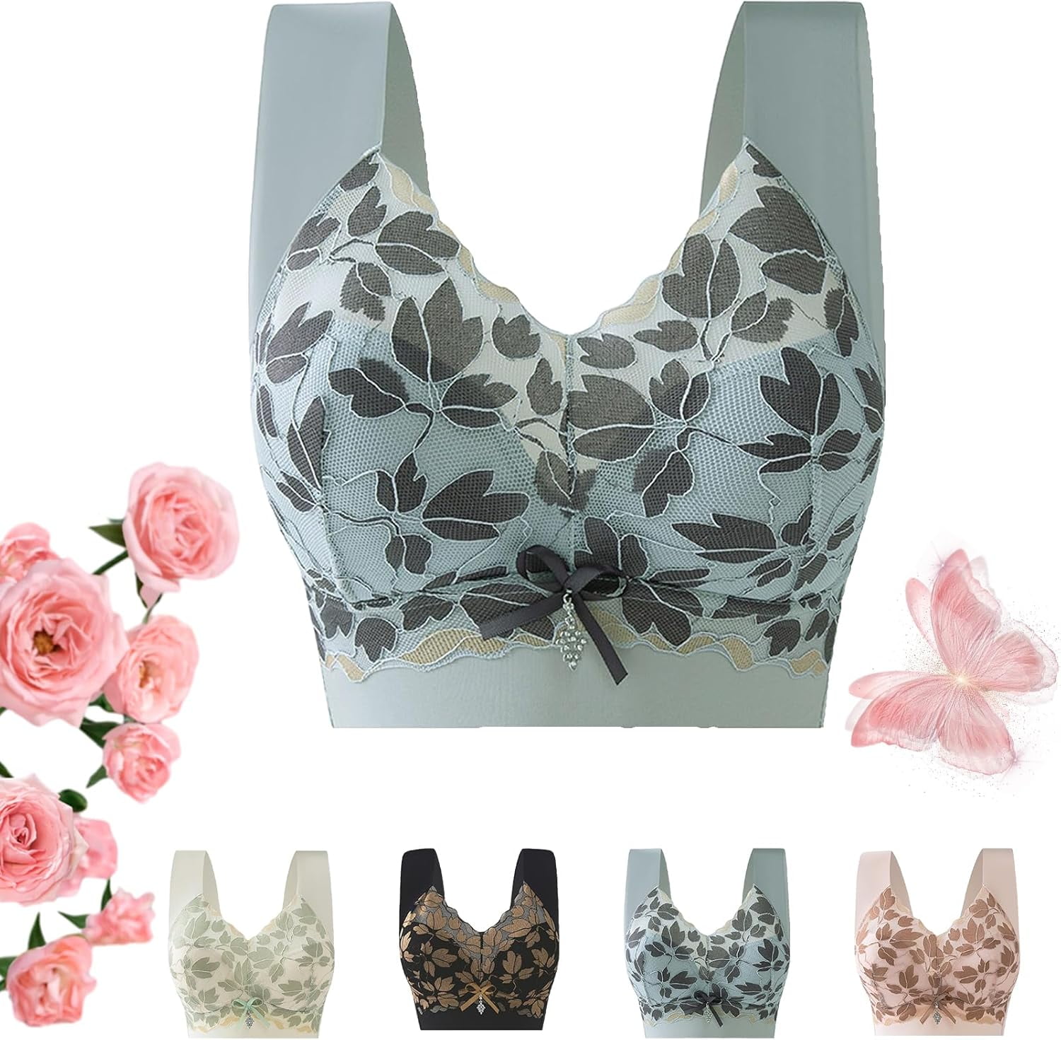 Zendiosa Bra, Senobra - Versatile Comfy Lift & Flex Wireless Bra, Lace ...