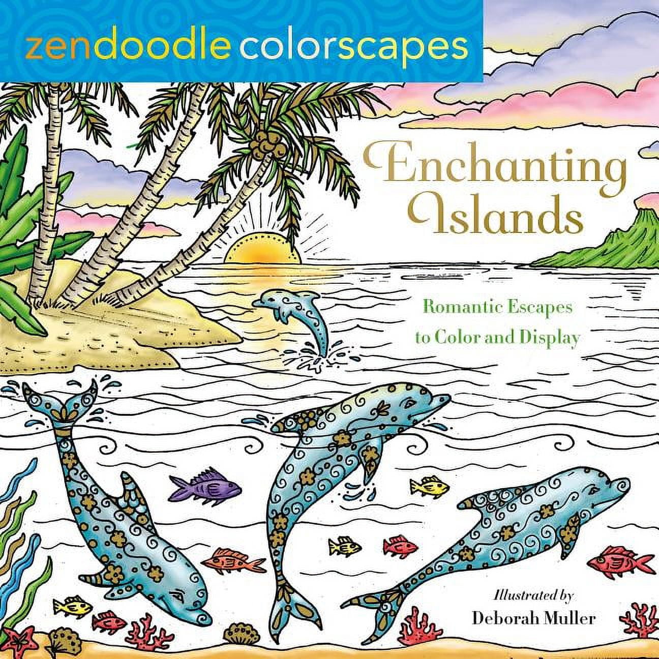 Zendoodle Colorscapes: Zendoodle Colorscapes: Enchanting Islands ...