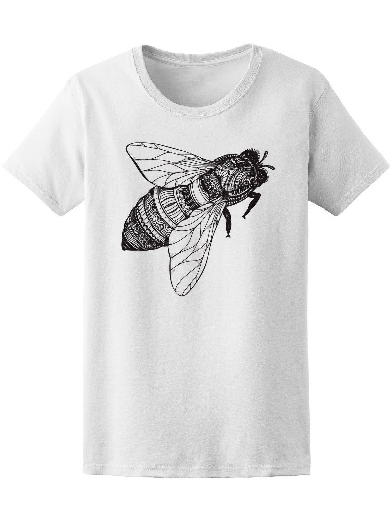 Zendoodle Honey Bee Women T-Shirt - Image by Shutterstock, Female ...