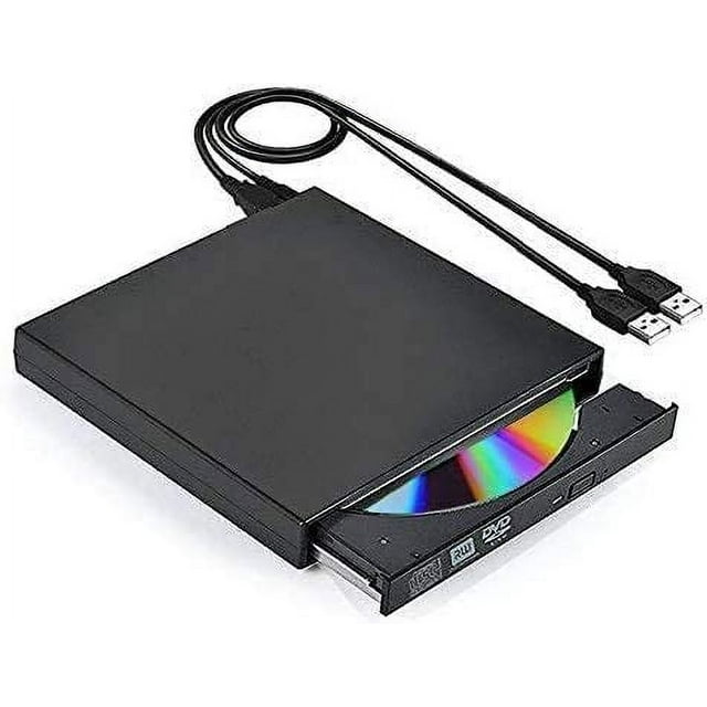 UISHUSO External DVD CD Drive, Ultra Slim Portable CD DVD Burner Player ...