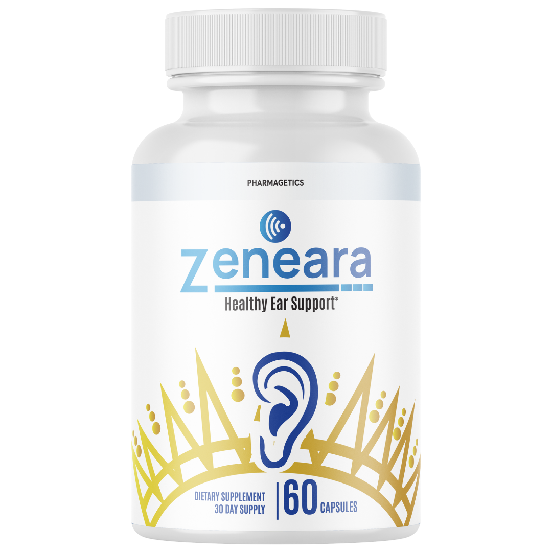 Zeneara, Healthy Ear Support for Ear Ringing & Tinnitus - 60 Capsules ...