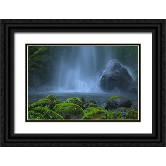 Zeng, Hong 14x11 Black Ornate Wood Framed with Double Matting Museum ...