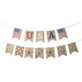 Zenghuiiii American And Stripes Bunting Bunting Usa Triangle Banner