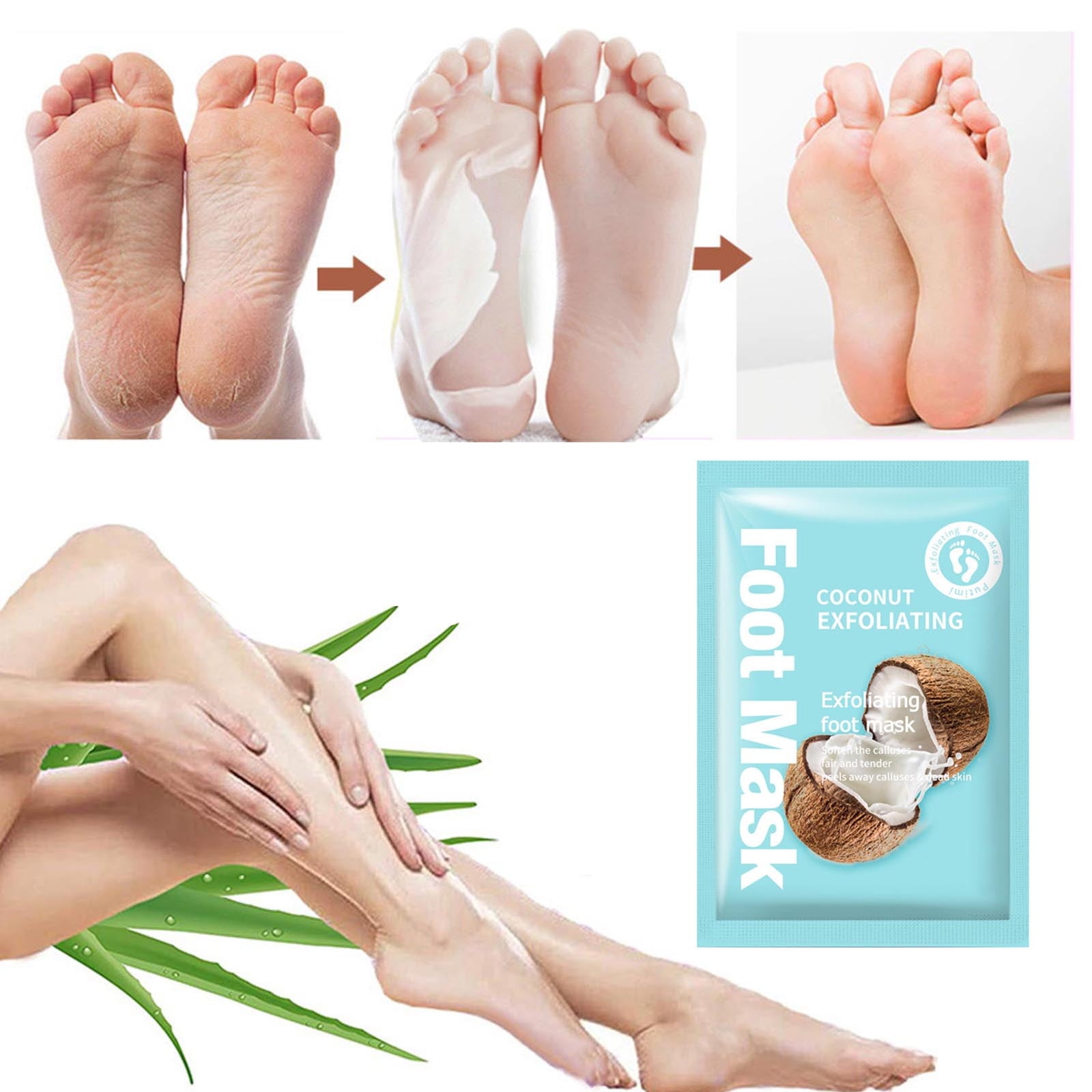 Zenghuiiii Coconut Foot Exfoliates Dead Skin And Moisturizes And ... Zenghuiiii Coconut Foot Exfoliates Dead Skin And Moisturizes And ...