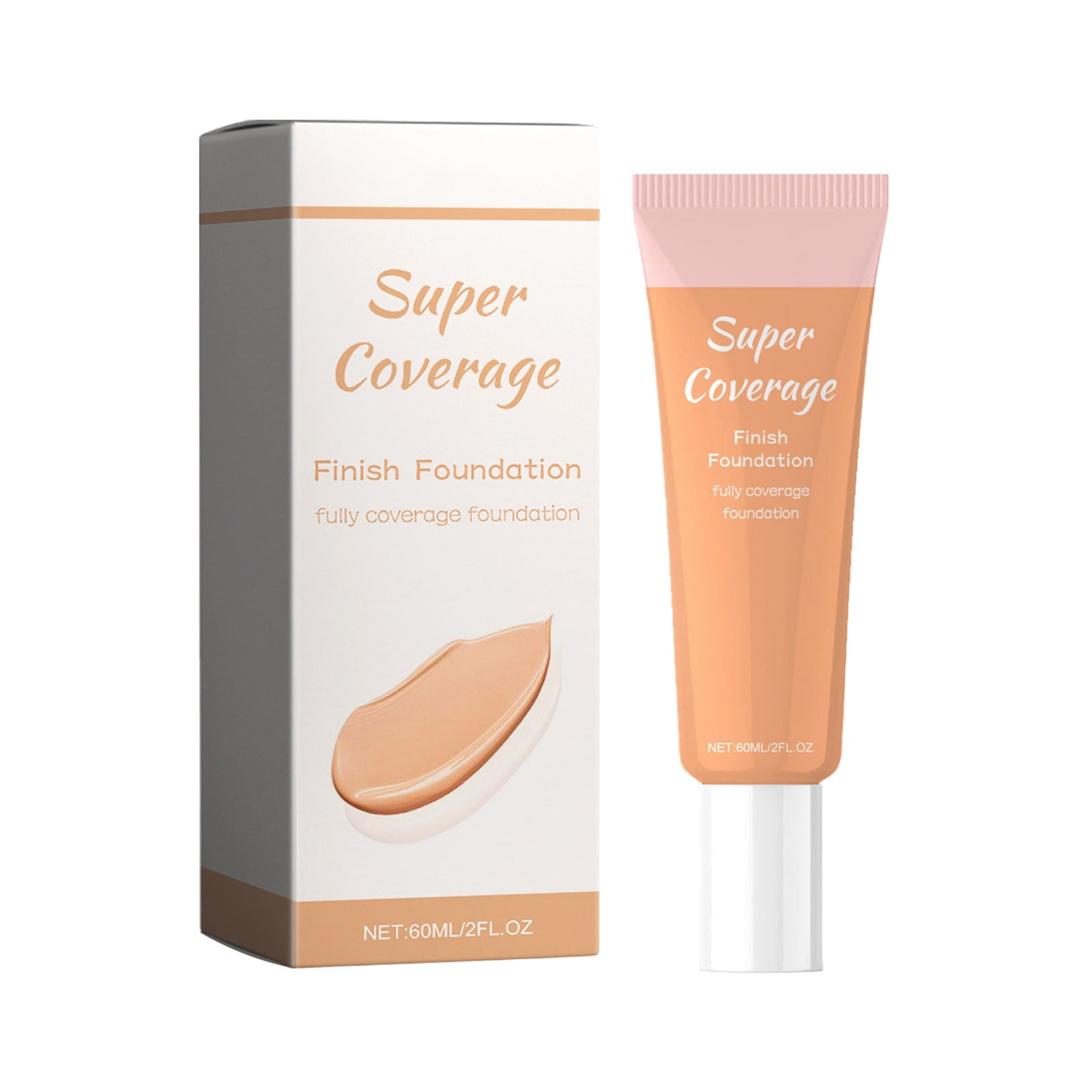 Zenghuiiii Concealer Moisturizing Liquid Foundation Pearls Makeup Face ...
