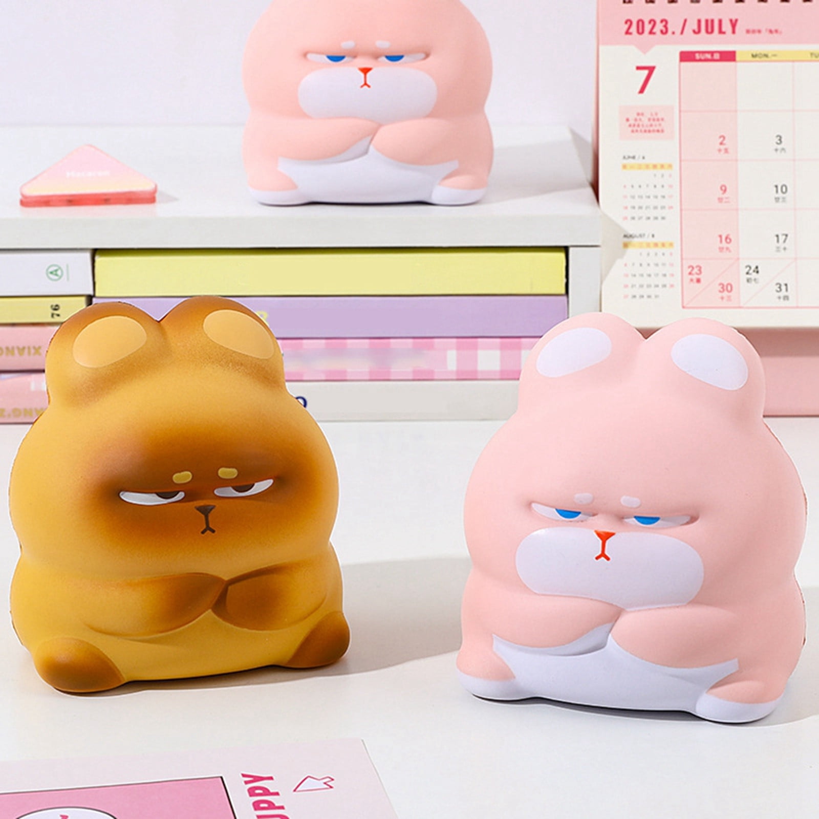 Zenghuiiii Cute Soft Rabbit Slow Stress Relieving Toy Office Release ...