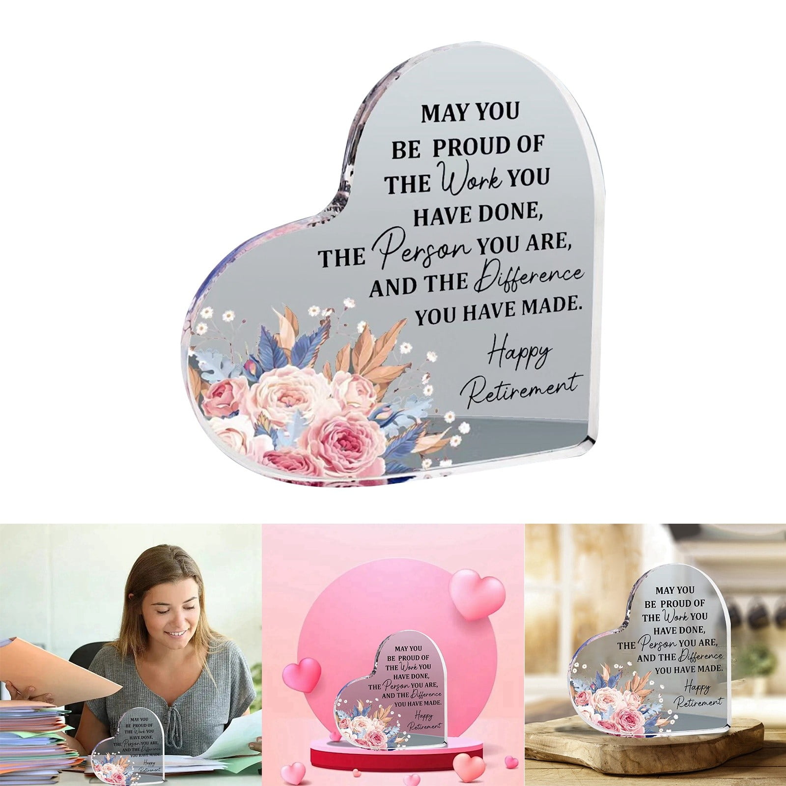 Zenghuiiii Foam Middle Finger Hand Giant Heart Shaped Acrylic Ornaments ...