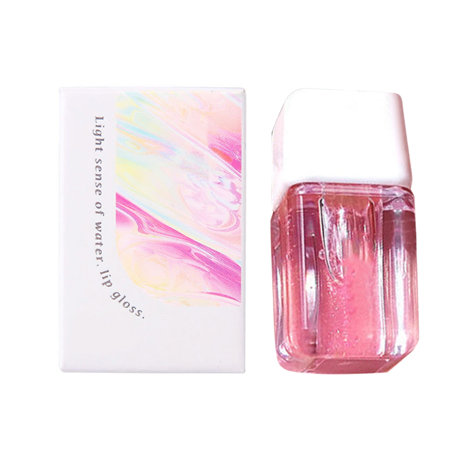 Zenghuiiii Hydrating Lip Gel Vitamin E Clear Rosehip Oil Bubble Gum