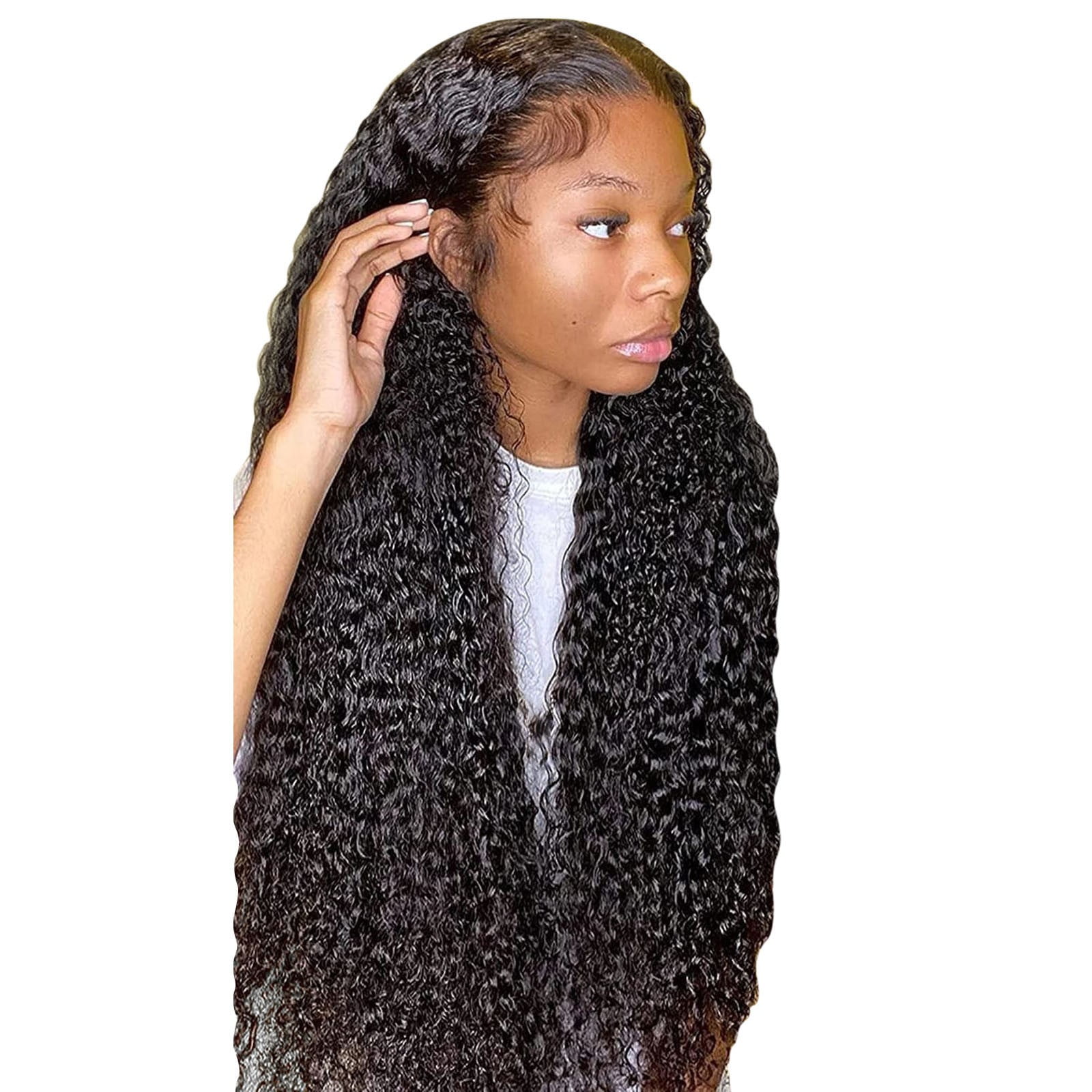 Zenghuiiii Lace Front Wig Transparent Frontal Glueless Human Hair With ...
