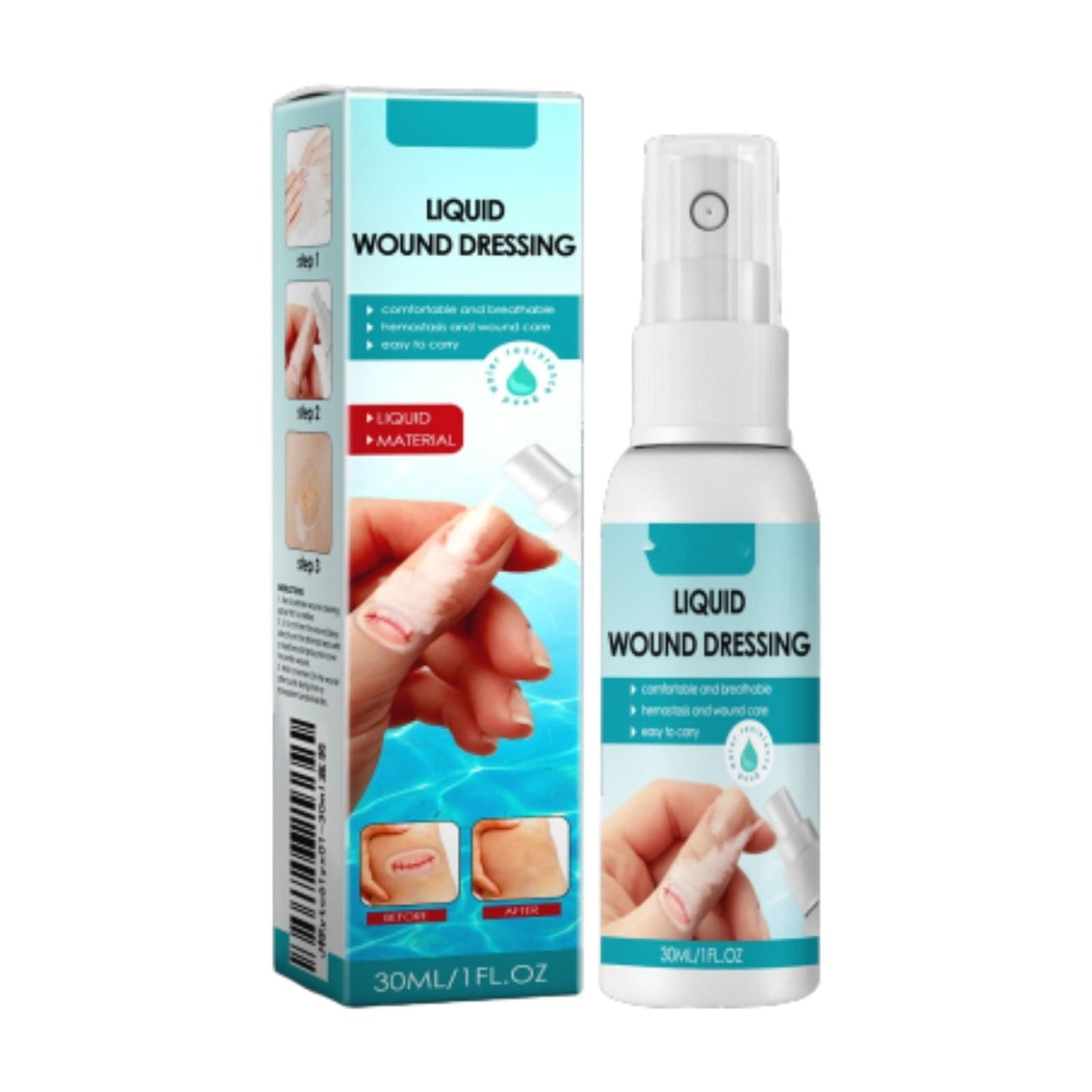 Zenghuiiii Liquid Bandage Spray Liquid Skin Bandage Band Liquid Bandage ...