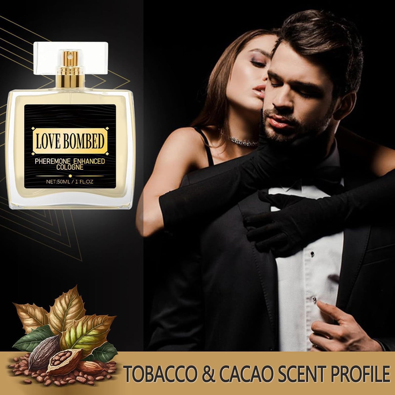 Zenghuiiii Love For Men Enhanced Scents Perfume Long Lasting Scent