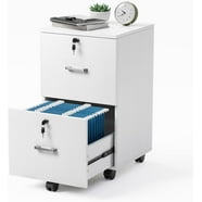 Taylor 5-Drawer Wooden Home Office File Cabinet, Mobile Storage ...