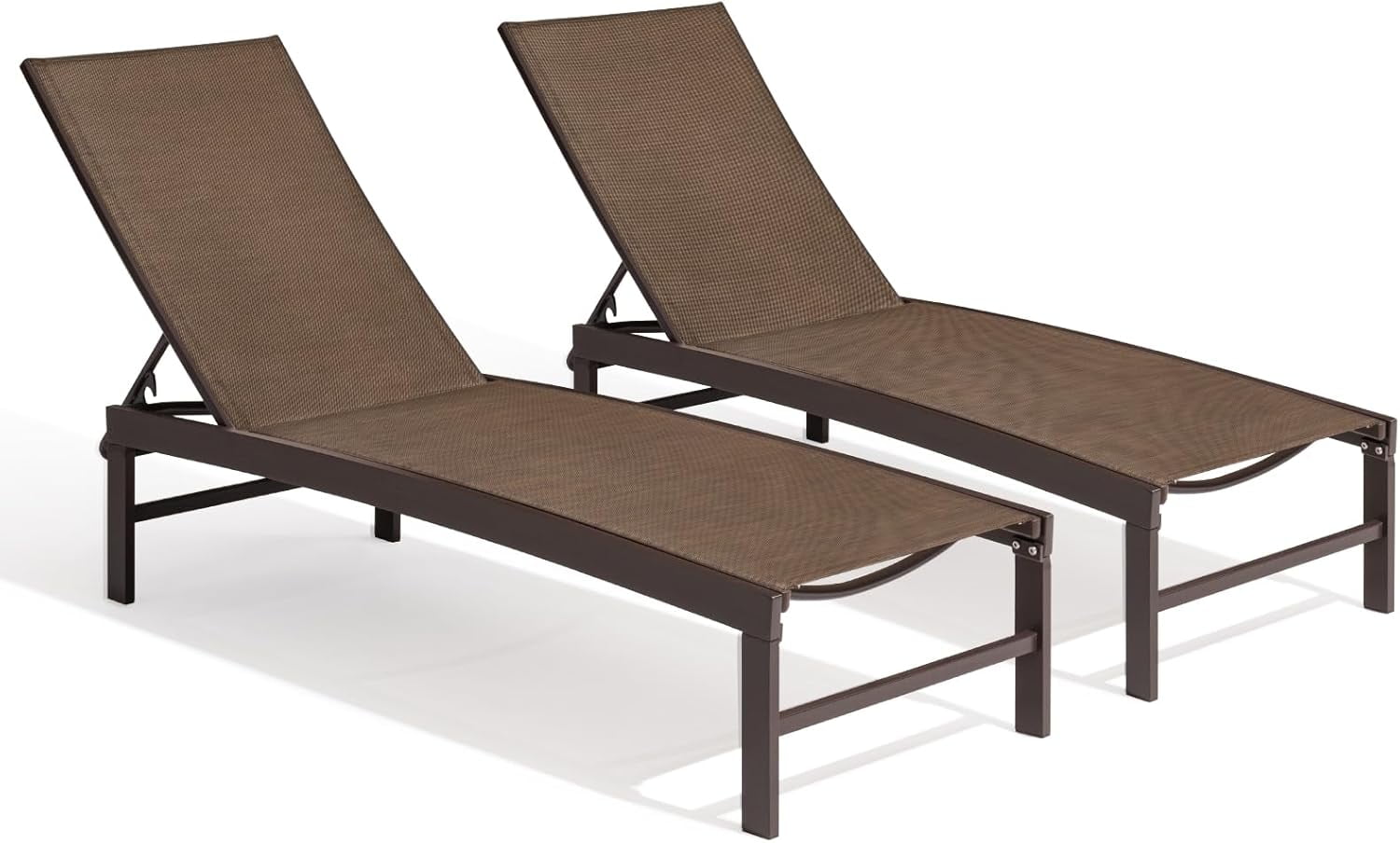 Zengpin Aluminum Adjustable Chaise Lounge Chair Outdoor Five-Position ...