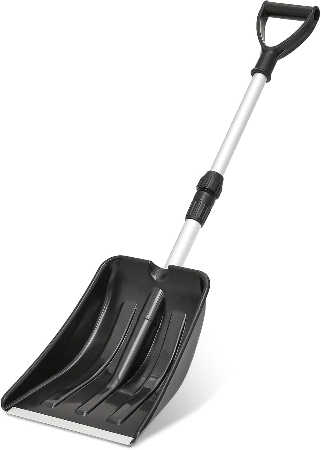 Zengpin Extendable Snow Shovel, Light Weight Polypropylene Blade with ...