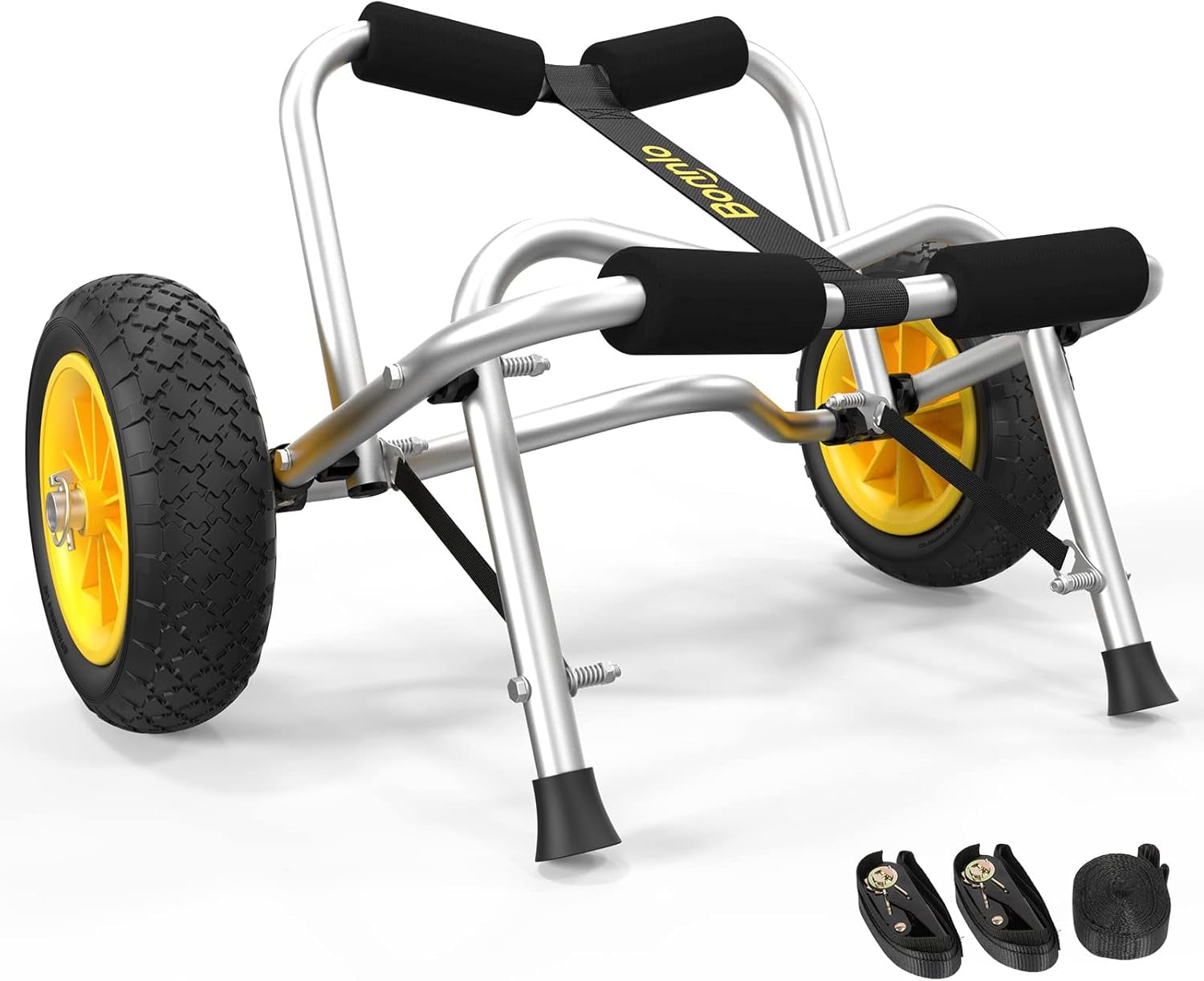 Zengpin Kayak Cart Canoe Fishing Kayak Accessories Carrier Foldable ...