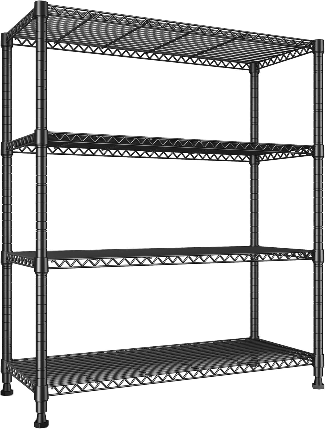 Zengpin Wire Shelving Unit Storage Shelves Metal Shelves Heavy Duty ...