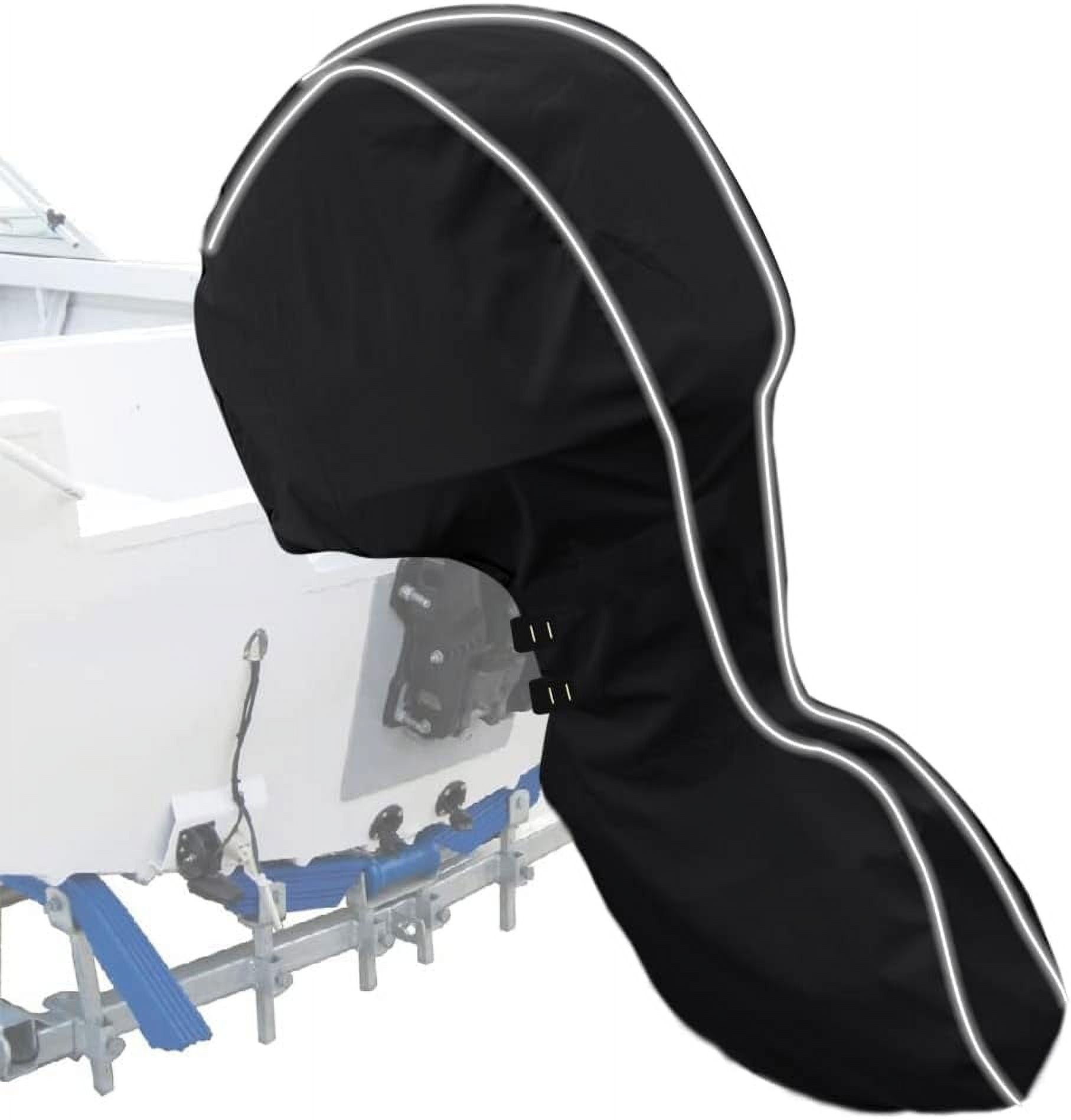 Zenicham 600D Fade and Crack Resistant Full Outboard Motor Cover ...