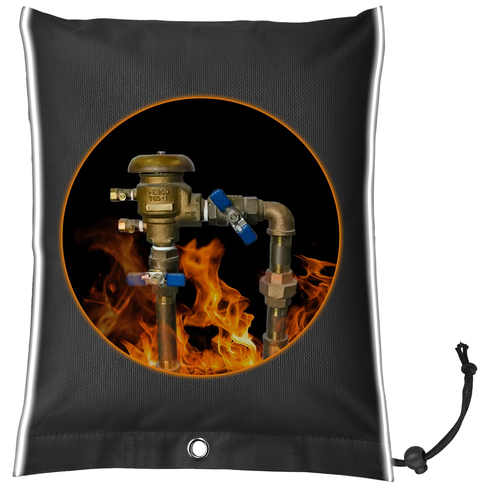 Zenicham Backflow Preventer Insulation Cover, 8 Layers 900D with ...