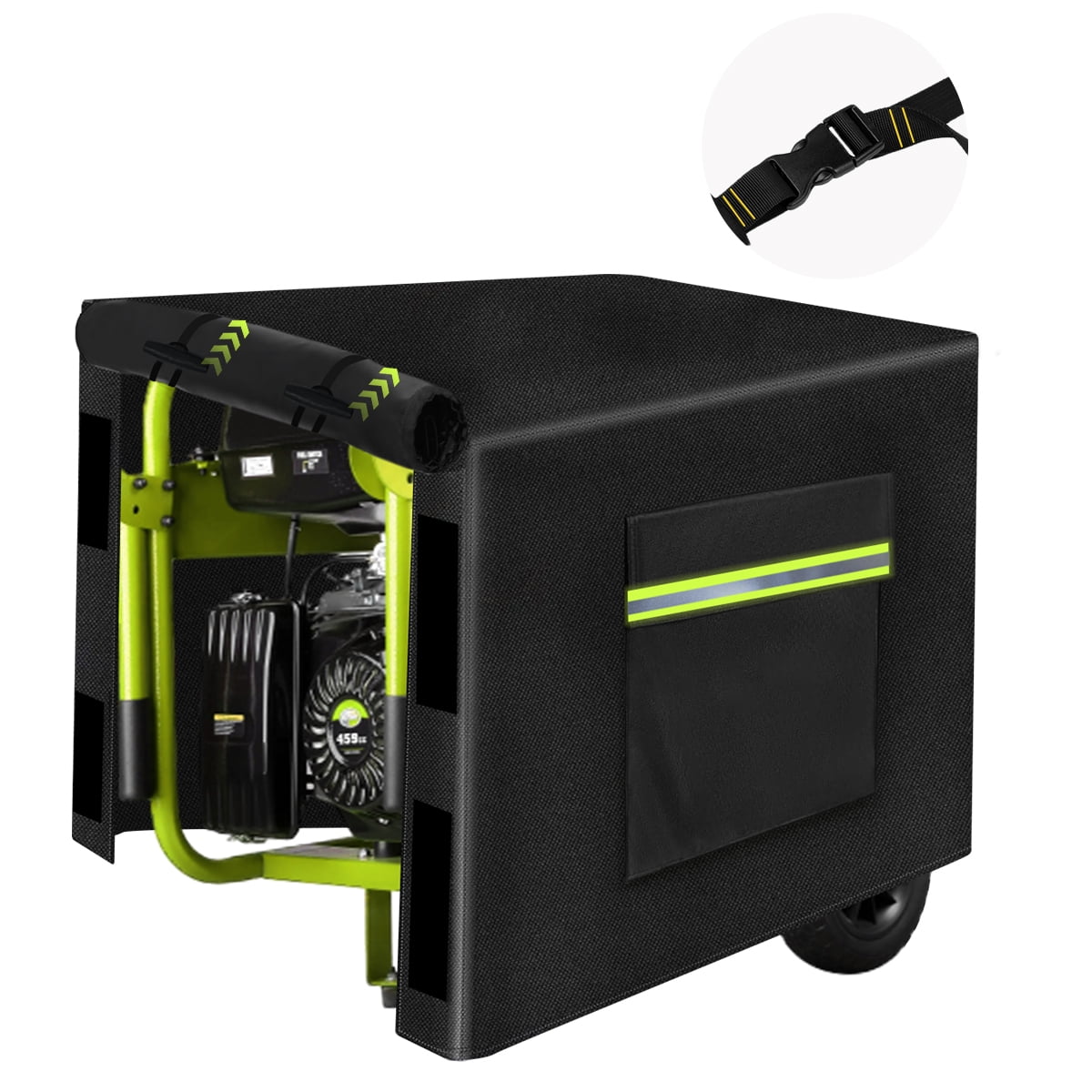 Zenicham Outdoor Generator Cover While Running, 600D Polyester ...