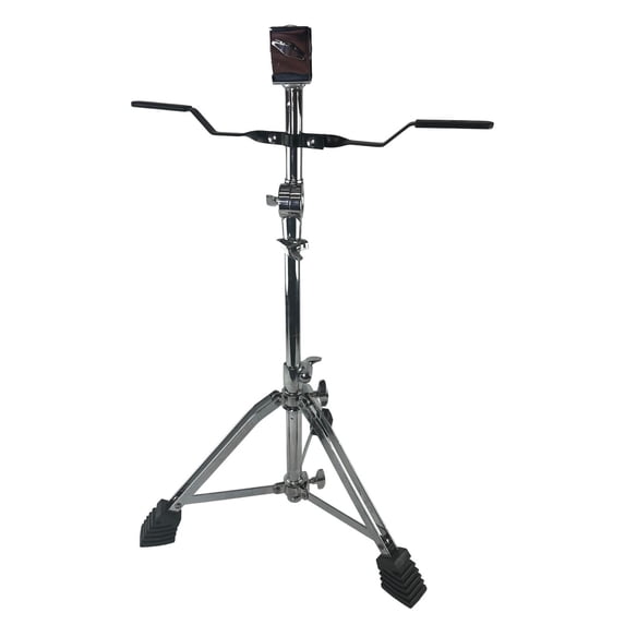 Zenison Bongo Drum Stand - Heavy Duty Chrome Double Braced Adjustable ...