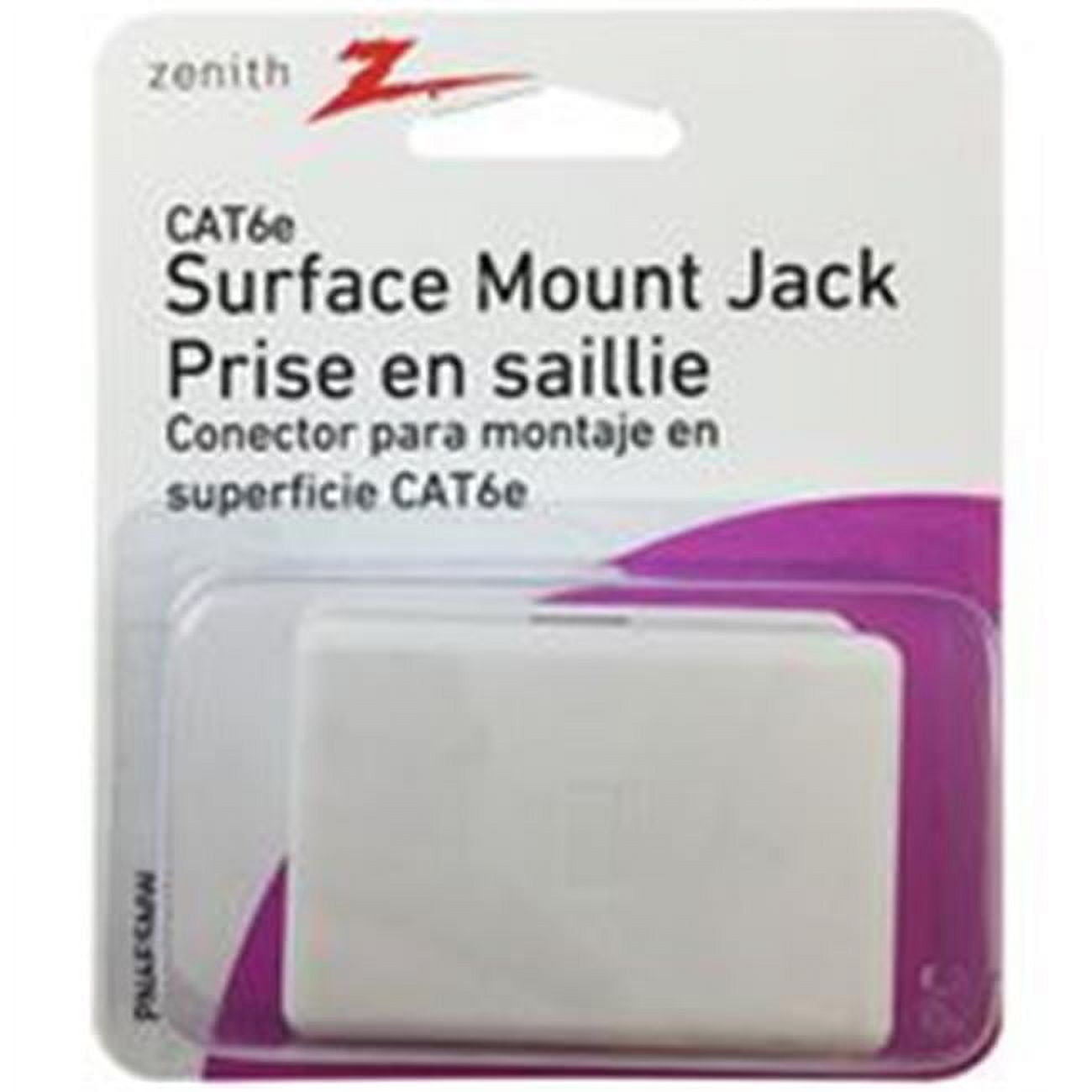 Zenith PN6ESMW Surface Mount Ethernet Jack - Walmart.com