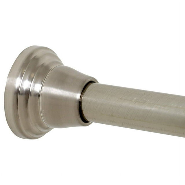 Zenith Products Decorative Adjustable Tension Shower Rod, 43 - 72 Inch ...