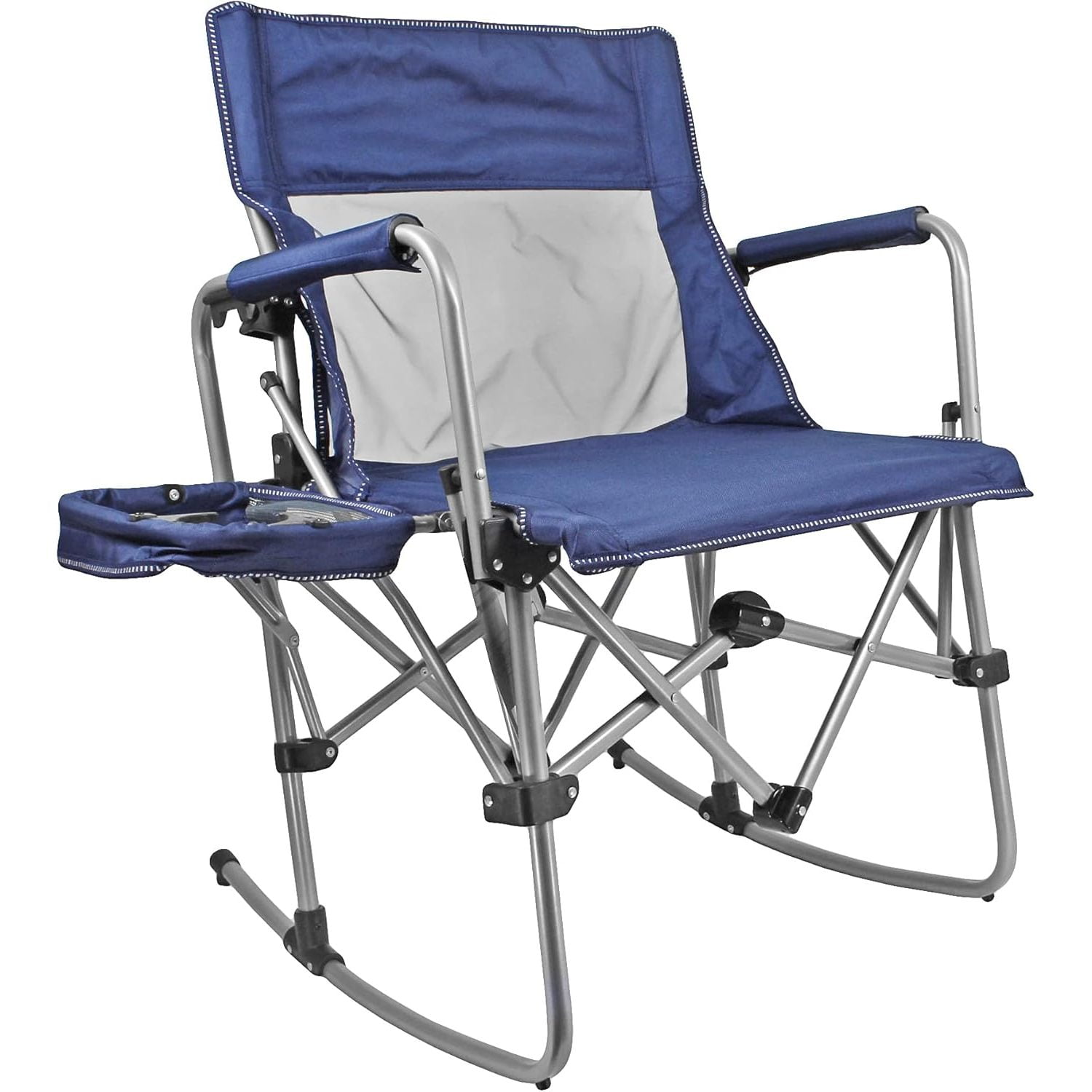 Zenithen Portable Outdoor Rocking Director's Folding Chair with Side ...