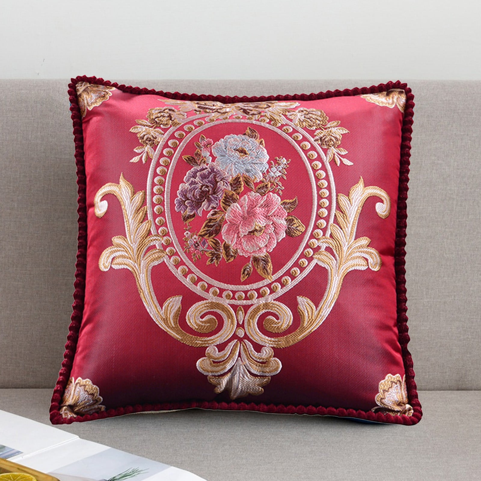 Zenithome 19 Inches 48cm 18.9in Wide Pack Of European Embossed Flower ...