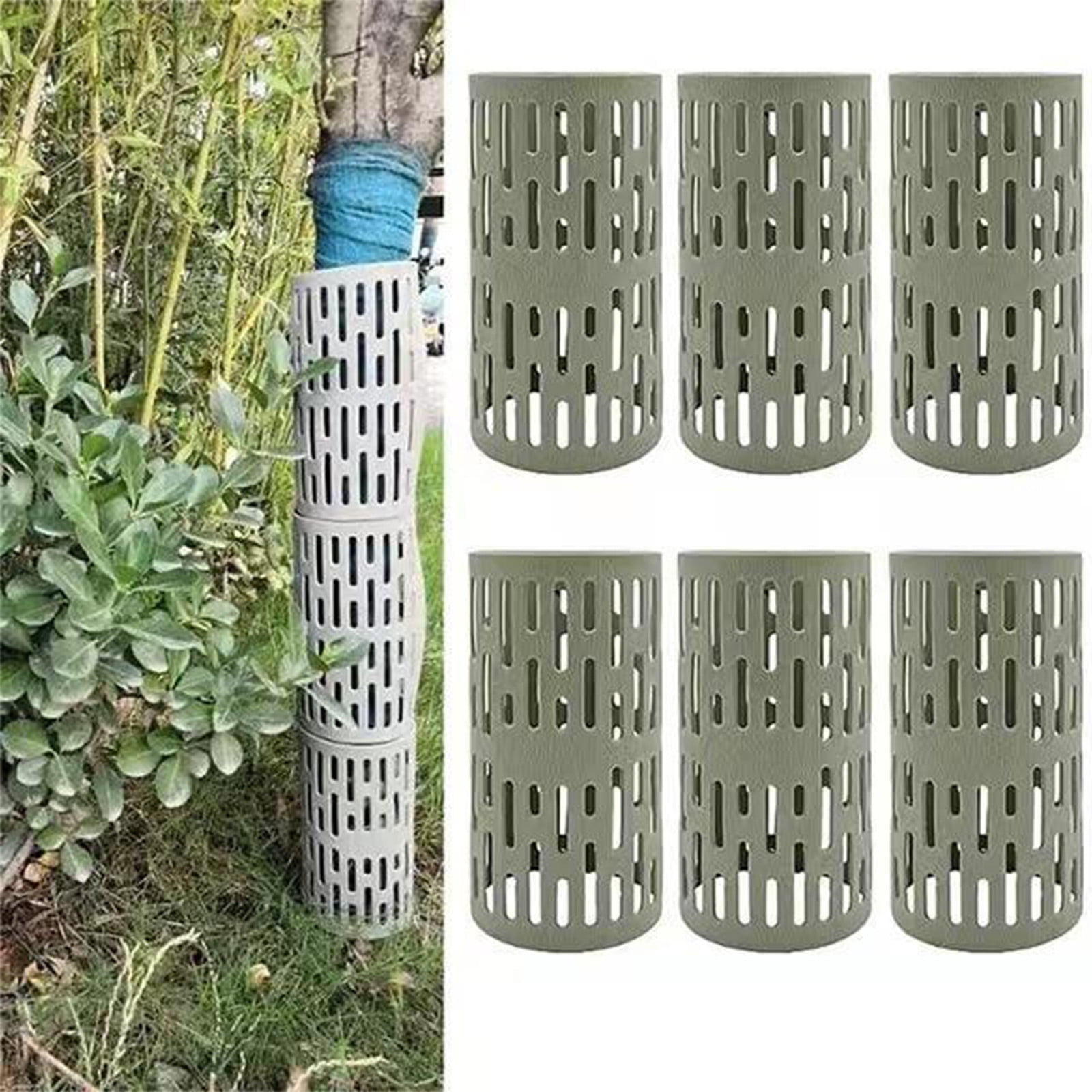 Zenithome Expandable Plastic Tree Trunk Protector with Ventilation ...