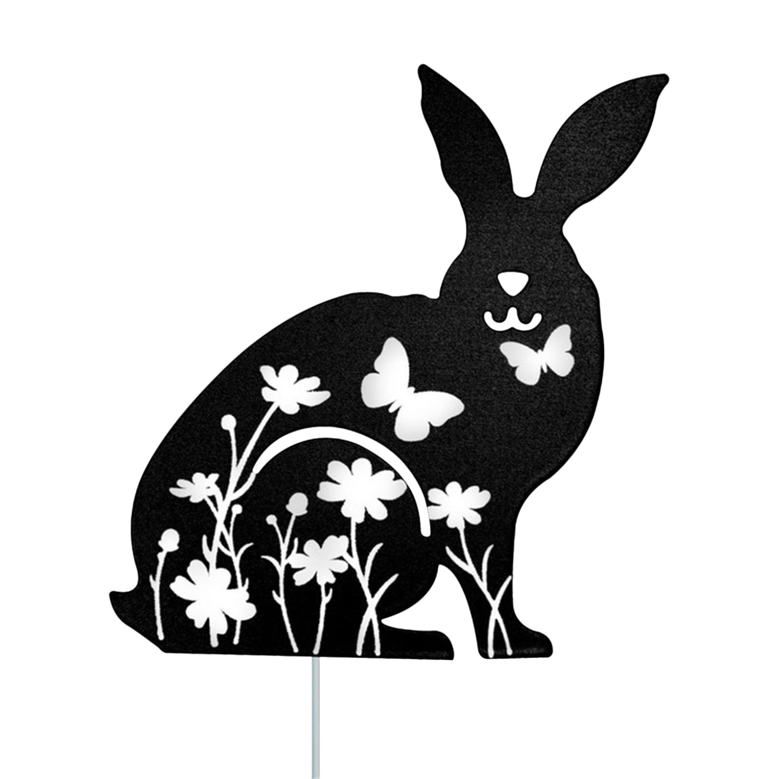 Zenithome Iron Garden Stake Art, Home Hanging Decoration, Outdoor Patio ...