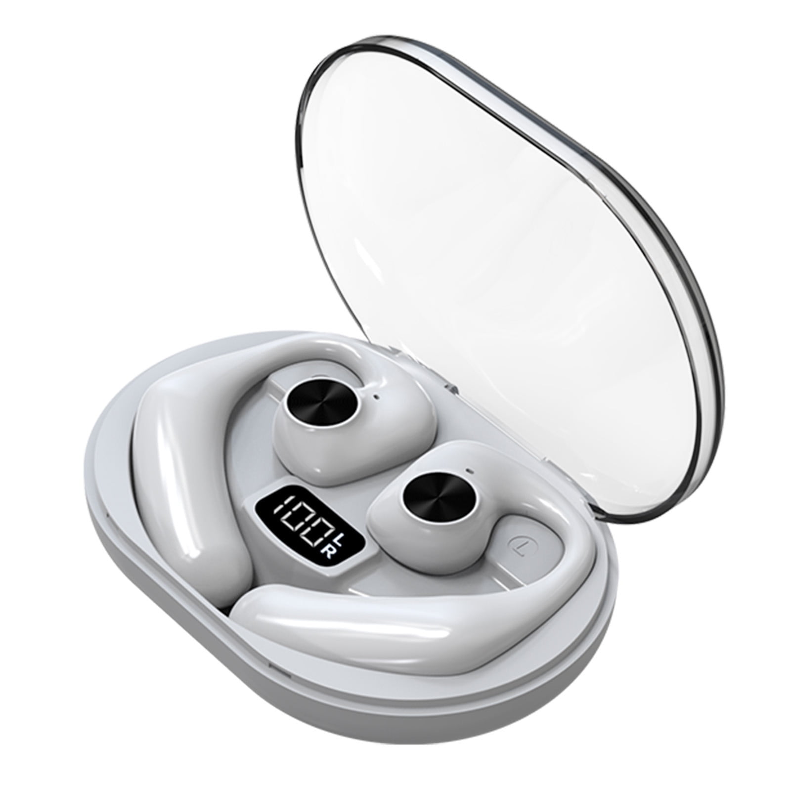 Zenithome Stereo Sound Noise Cancelling Headphones White Wireless ...