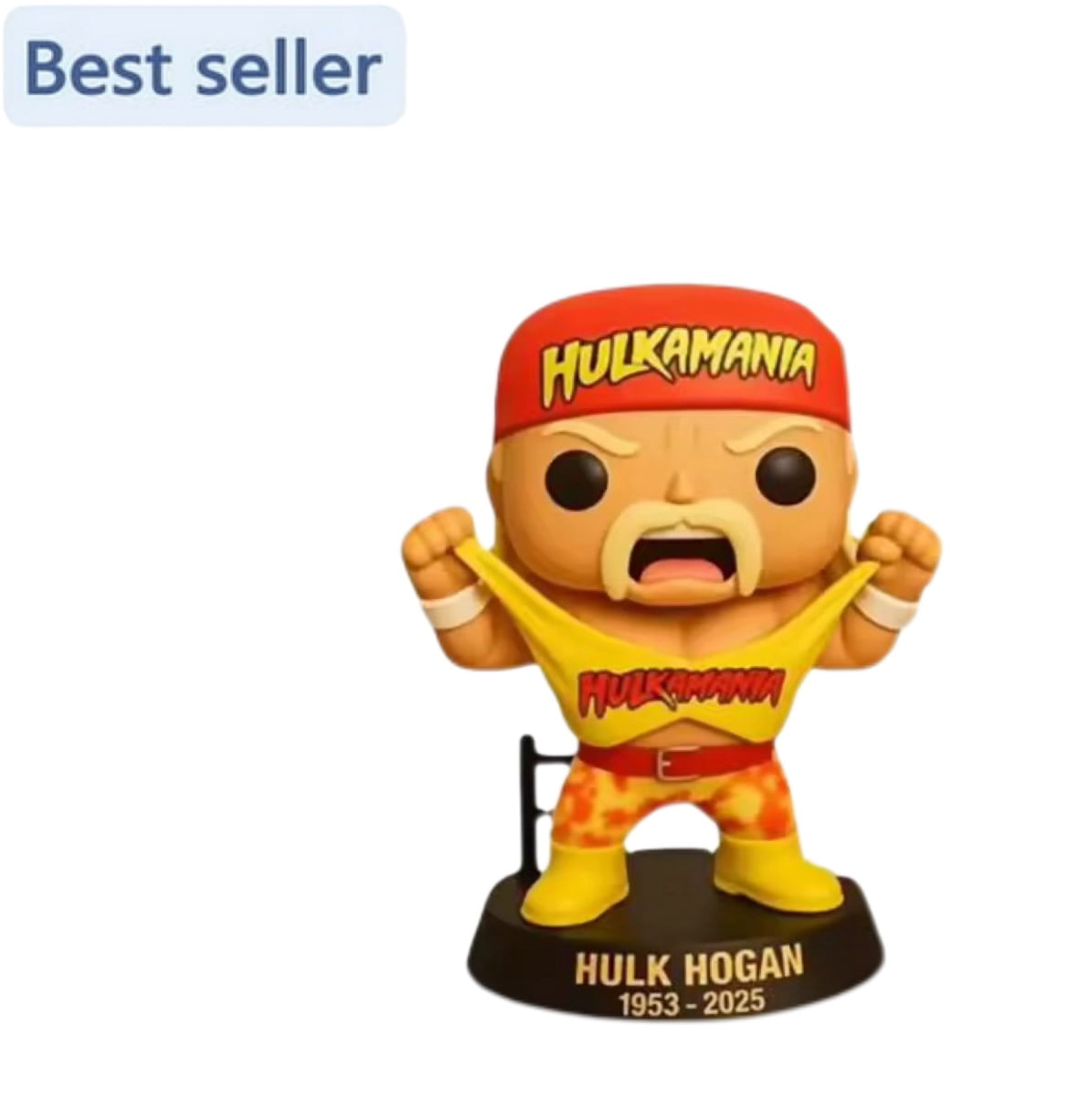 Zenithra Hulk Hogan Limited Edition Collectible Figure – Wrestling ...