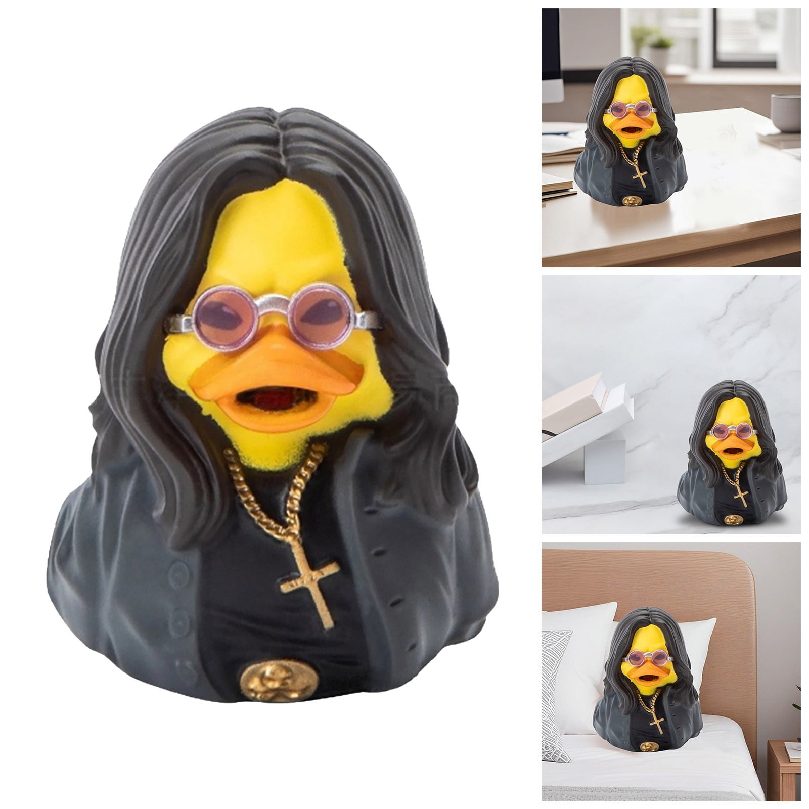 Zenithra Ozzy Osbourne Cosplaying Rubber D-uck Vinyl Figure – Limited ...
