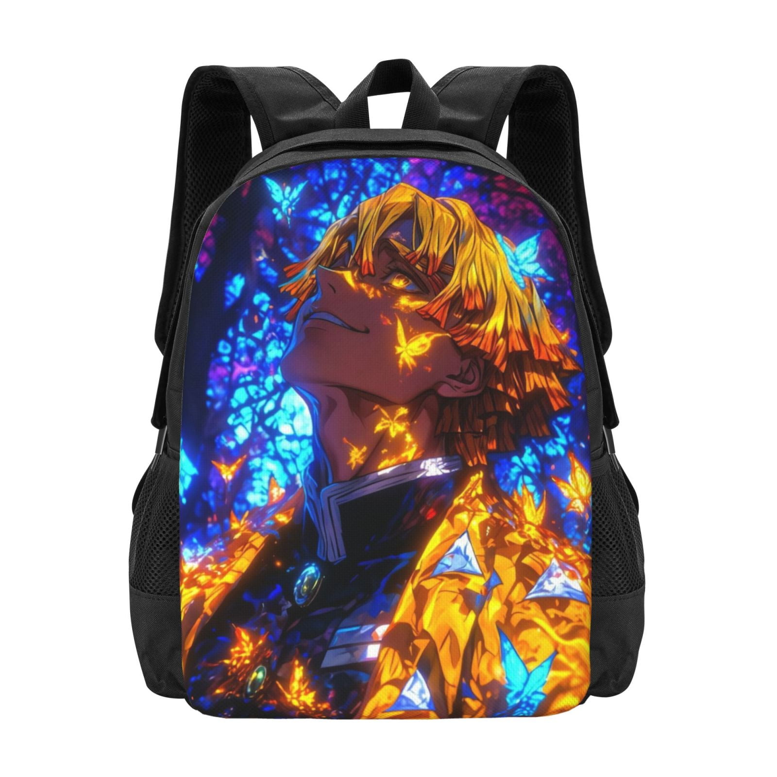 Zenitsu Agatsuma Demon Slayer Backpacks for Men Women Book Bag Travel ...