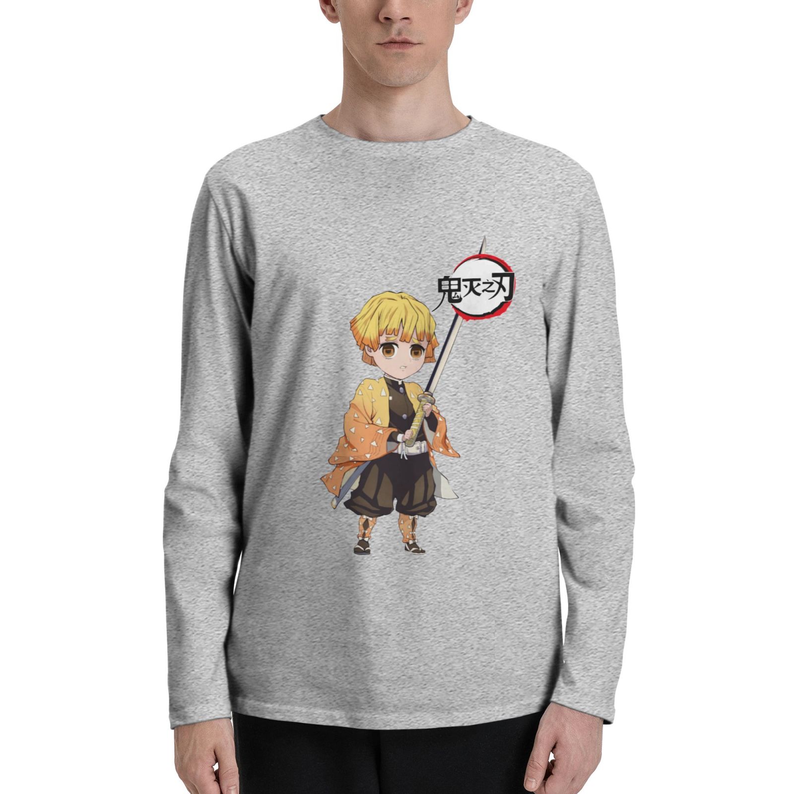 Zenitsu Agatsuma Demon Slayer Long Sleeve Sweatshirt - Walmart.com