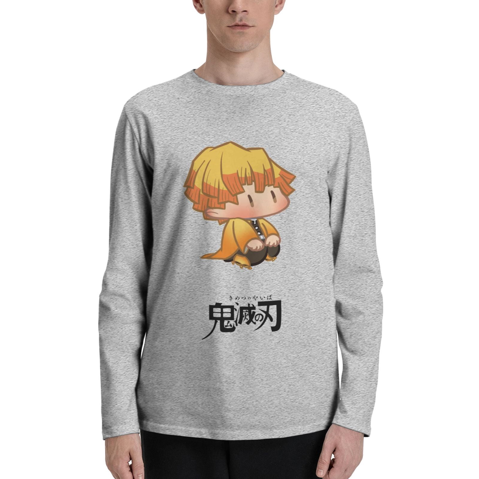 Zenitsu Agatsuma Demon Slayer Long Sleeve Sweatshirt - Walmart.com