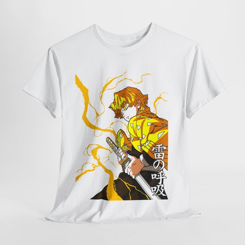 Zenitsu Agatsuma Demon Slayer T-Shirt - Walmart.com