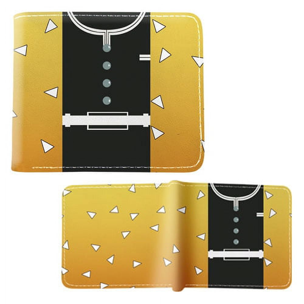 Zenitsu Agatsuma Haori - Demon Slayer 4x5" Bi-Fold Wallet - Walmart.com