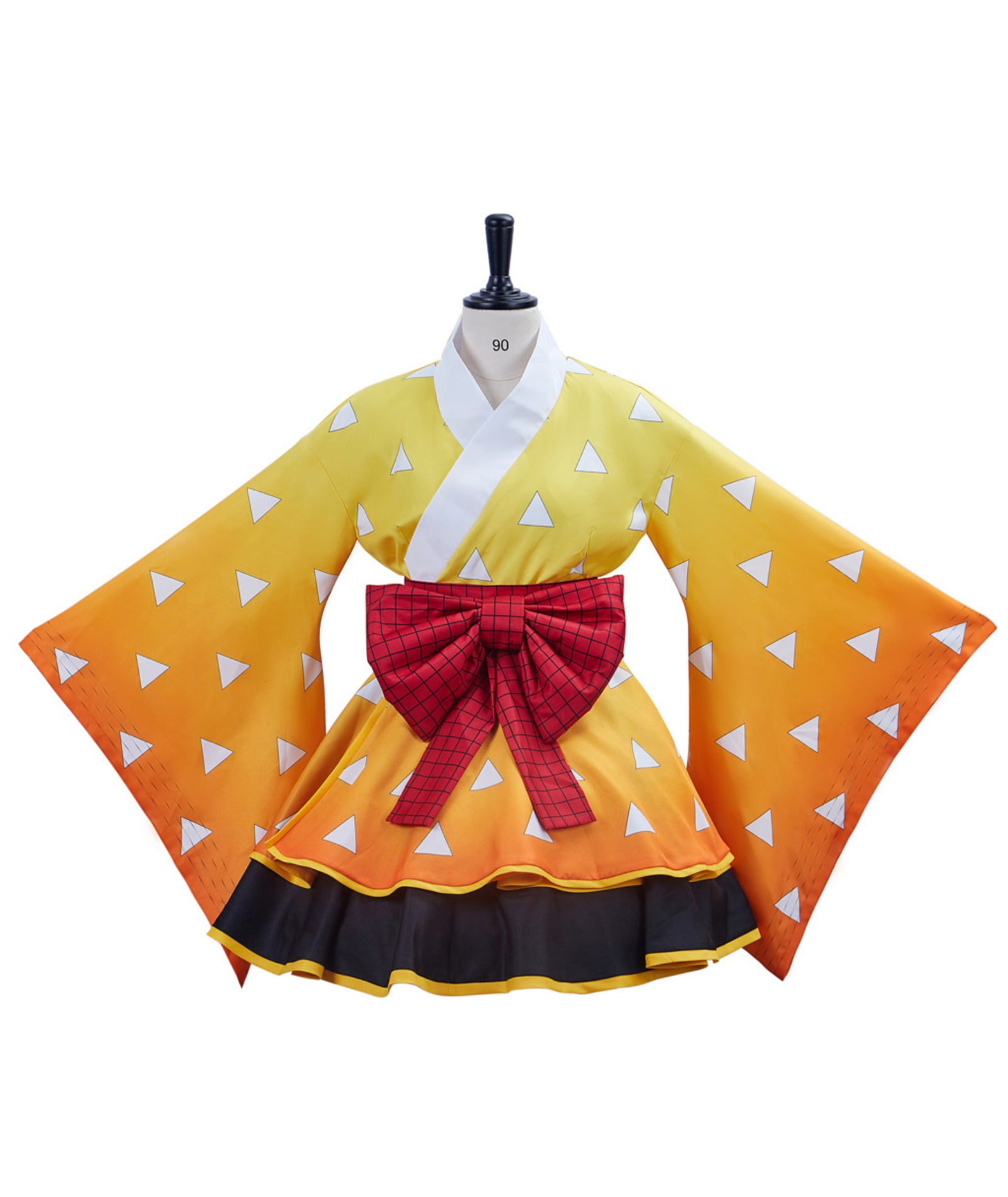 Zenitsu Agatsuma-Inspired Maid Dress - Demon Slayer Costume - Walmart.com