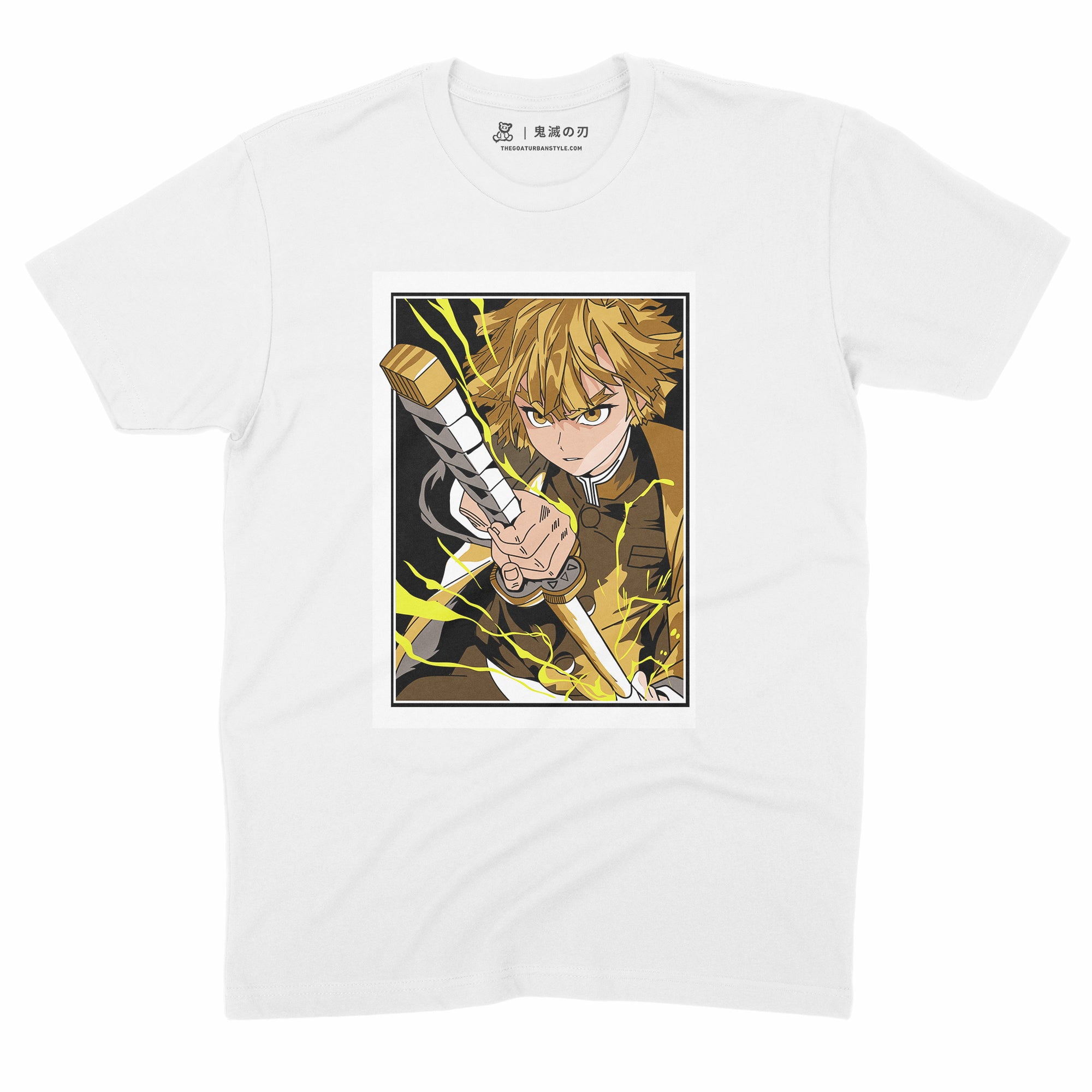 Zenitsu Agatsuma - Slayer's Iconic Thunder Tee | Premium Demon Slayer ...
