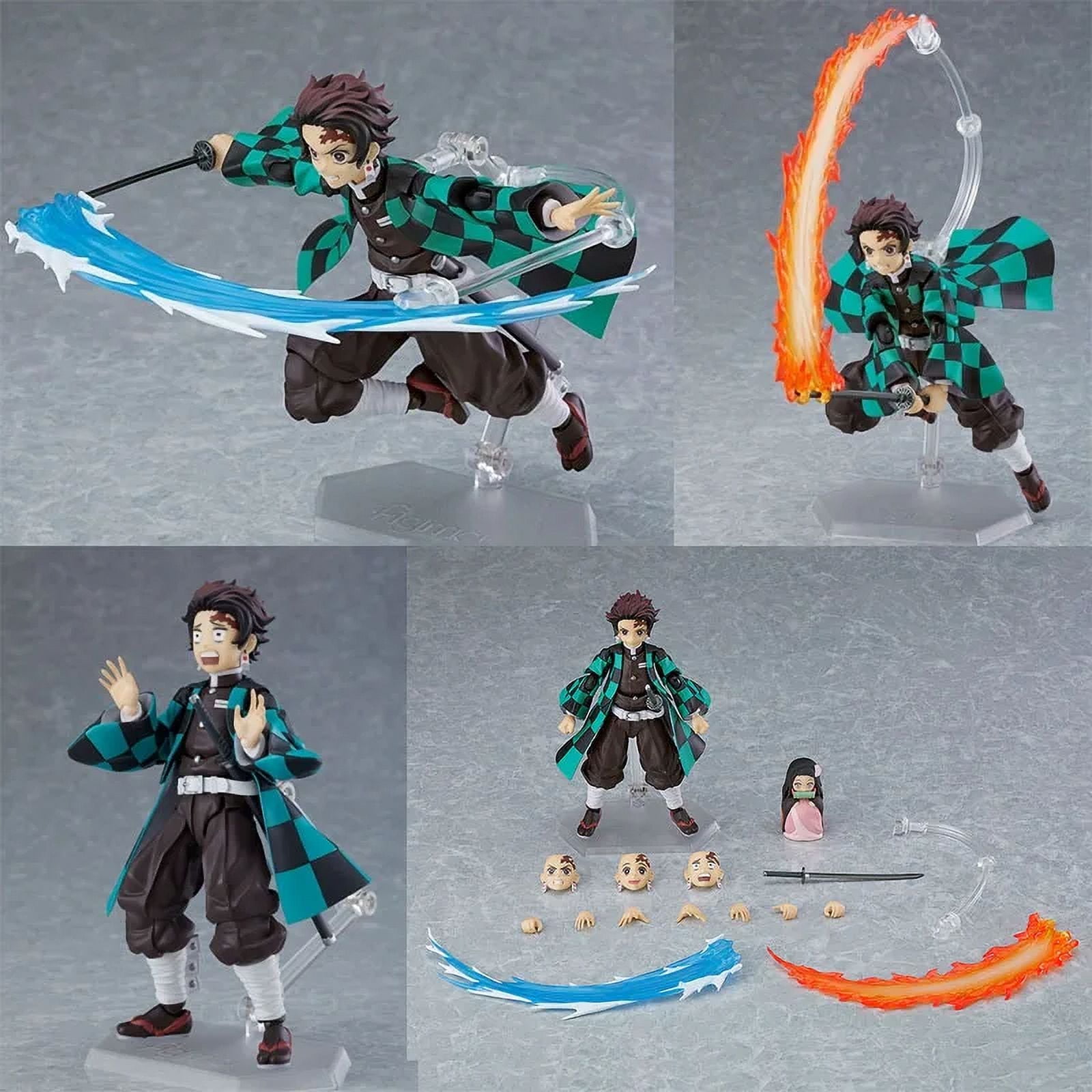 Zenitsu Anime Room Decor Figma Demon Slayer Figure Kimetsu no Yaiba ...
