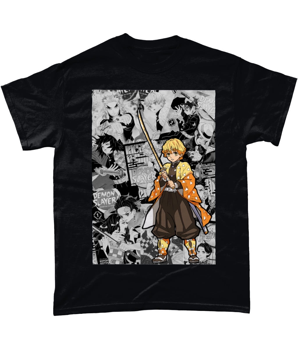 Zenitsu Demon Slayer Manga Strip Anime Unisex Tshirt T-Shirt Tee ALL ...
