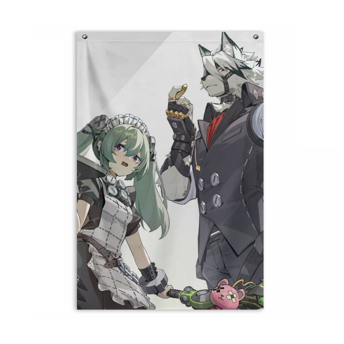 Zenless Zone Zero Cartoon Flag 4x6ft Banner for Dormitory Decoration ...