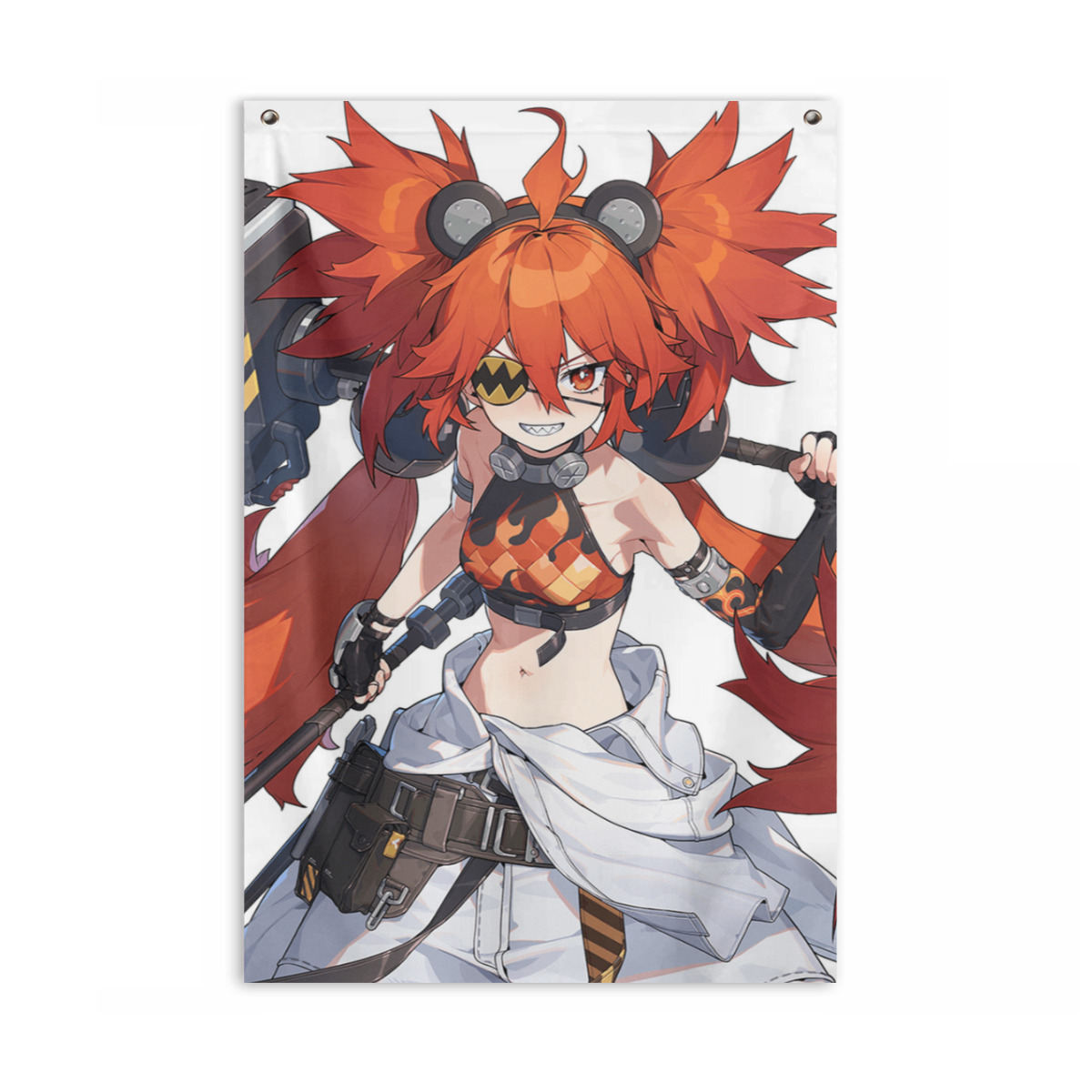 Zenless Zone Zero Cartoon Flag 4x6ft Banner for Dormitory Decoration ...