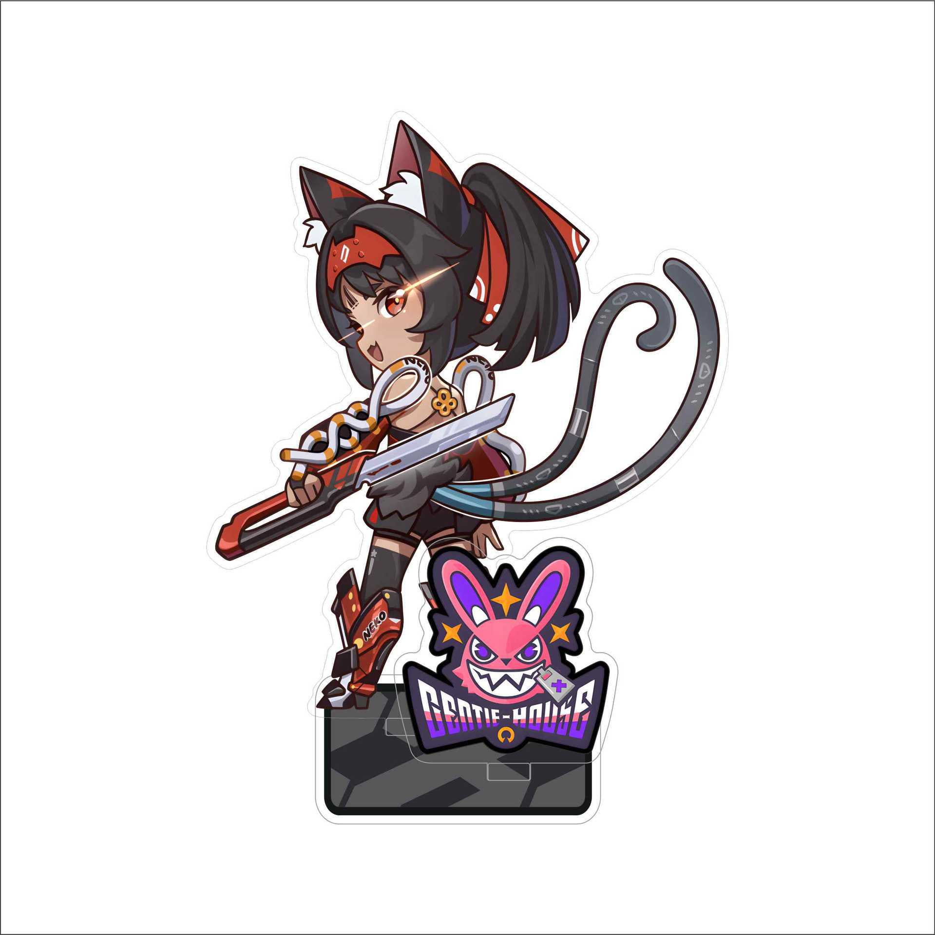 Zenless Zone Zero Figure Acrylic Double-Layered Character Standee ...