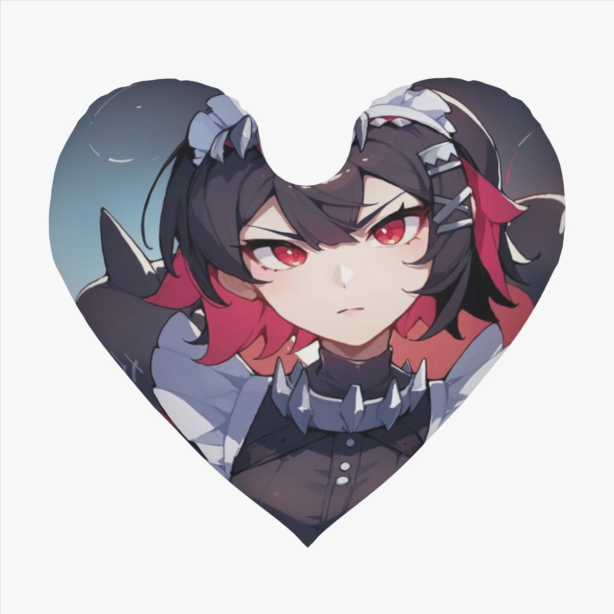 Zenless Zone Zero Heart Shaped Pillow, 16 Inch Heart Shaped Decorative ...